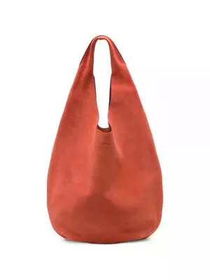 A.p.c. Neige Suede Shoulder Bag - Orange