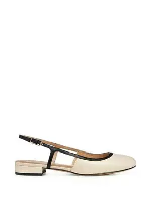 Geox Virnilisa B Slingback Contrast-trim Ballet Flats