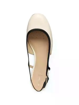 Geox Virnilisa B Slingback Contrast-trim Ballet Flats
