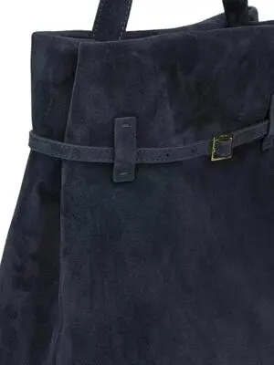 Manu Atelier Tote Du Jour Suede Tote Bag - Blue