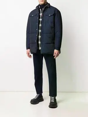 Dsquared2 Logo Print Padded Coat