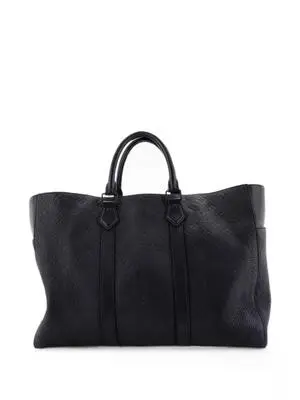 LOUIS VUITTON Sac Plat 24h Monogram Taurillon Leather Shoulder Bag