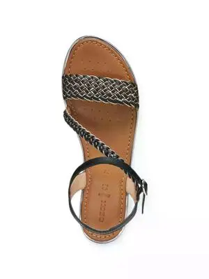 Geox Braided-leather Sandals