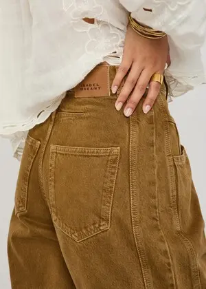 Isabel Marant Étoile Lisha Barrel-leg Jeans