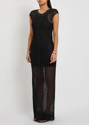 Isabel Marant Étoile Metaya Crochet Maxi Dress