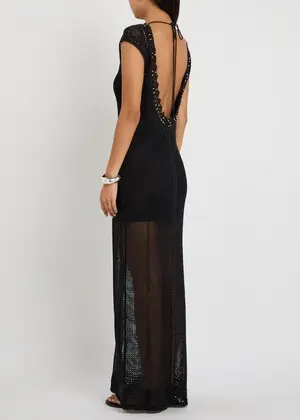 Isabel Marant Étoile Metaya Crochet Maxi Dress