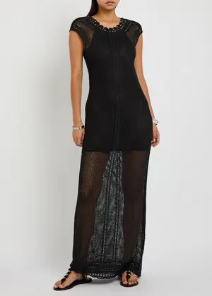 Isabel Marant Étoile Metaya Crochet Maxi Dress
