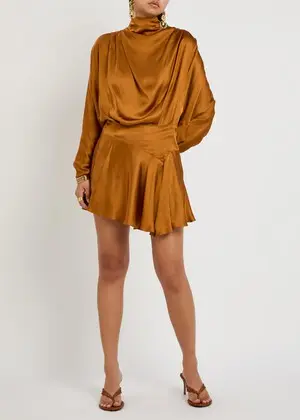 Isabel Marant Étoile Neline Draped Satin Top
