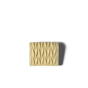 Miu Miu Small Matelassé Nappa Leather Wallet
