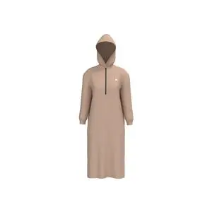 AORA ATHLETICS Meraki Half Zip Hoodie - Brown