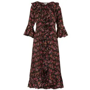 At Last... V Neck Day Dresses