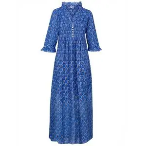 AT LAST... Annabel Maxi Dress - Blue