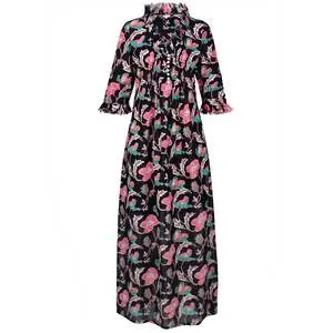 AT LAST... Cotton Annabel Maxi Dress In Magic