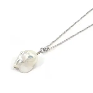 BIKO Barroco Pearl Pendant - Silver