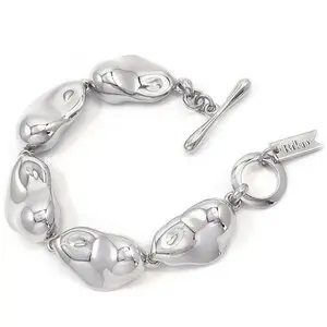 BIKO Molten Bracelet - Silver
