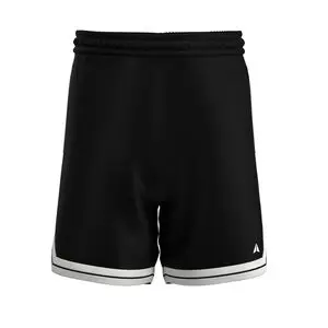 AORA ATHLETICS Tech Eco-friendly Basketball Shorts – Lightweight Breathable Quick-dry Athletic Shorts – Sustainable Activewear Shorts For Gym, Basketball, Running, Yoga, Athleisure, Outdoor Activities, Travel, Layering, And Everyday Comfort - Black