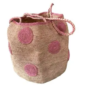 ZANATANY CONCEPTS Biscotty- Pink Bag - Orange