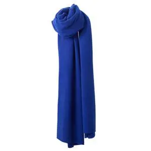 COVE Lola Cobalt Cashmere Travel Wrap Blue