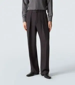 TOM FORD Striped Jacquard Straight Pants