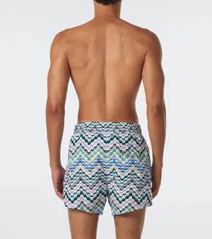 Missoni Greek Key Swim Trunks