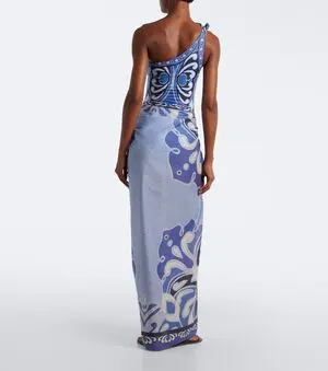 La DoubleJ Printed Cotton Beach Cover-up