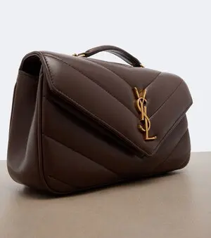 Saint Laurent Loulou Small Leather Shoulder Bag