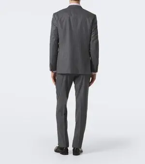 Canali Chalk Stripe Wool Suit