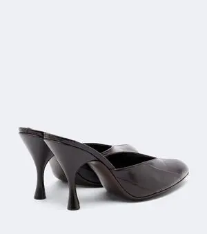 HERBERT LEVINE Sitting Pretty Leather Mules