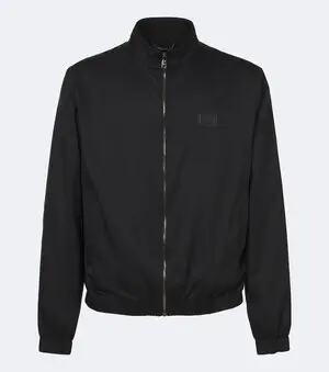 Dolce & Gabbana Logo Technical Jacket - Black