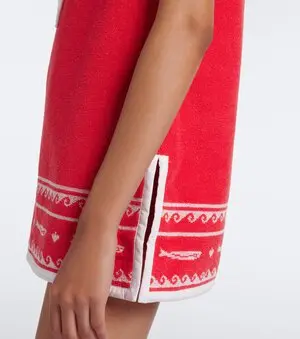 Posse Cody Cotton Terry Minidress
