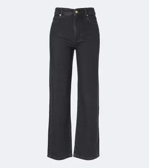 Max Mara High-rise Straight Jeans - Black