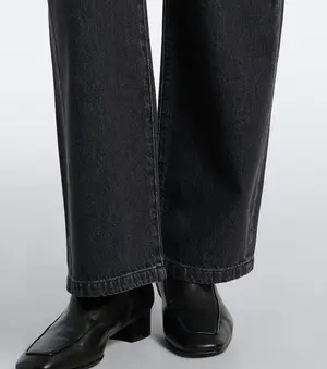 Max Mara High-rise Straight Jeans - Black