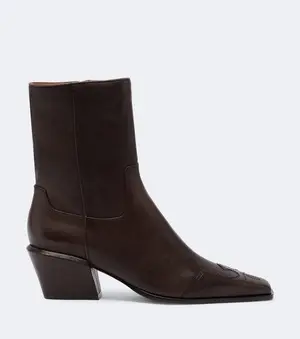 Paris Texas Bettina Leather Ankle Boots