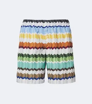 Missoni Zigzag Swim Trunks - Multicoloured