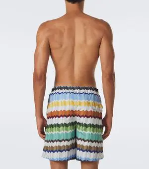 Missoni Zigzag Swim Trunks