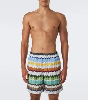 Missoni Zigzag Swim Trunks