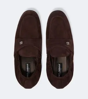 Dolce & Gabbana Dg Suede Loafers