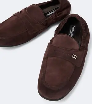 Dolce & Gabbana Dg Suede Loafers