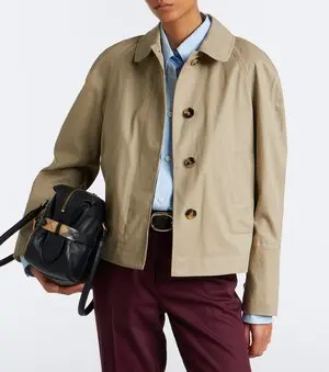 Burberry Cotton Gabardine Jacket