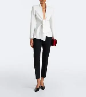Max Mara Wool-blend Slim Pants