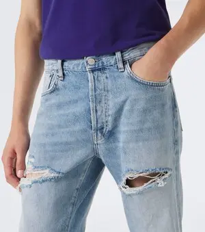Acne Studios 1996 Distressed Straight Jeans