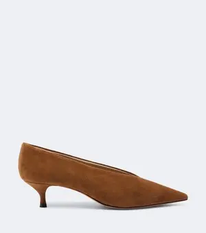 Le Monde Beryl Babouche Suede Pumps