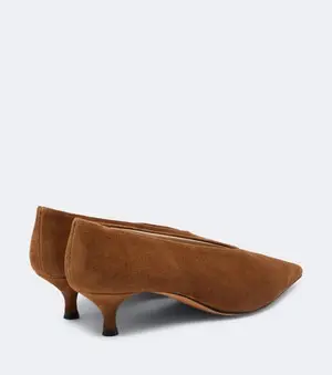 Le Monde Beryl Babouche Suede Pumps