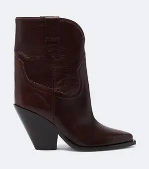 Isabel Marant Étoile Leyane Leather Cowboy Boots