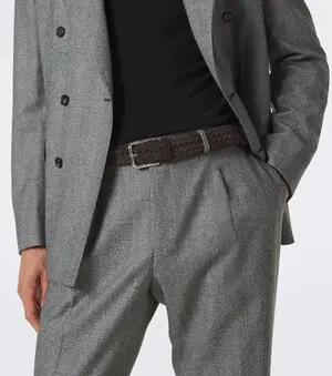Church's Castoro Braided Suede Belt