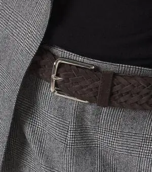 Church's Castoro Braided Suede Belt