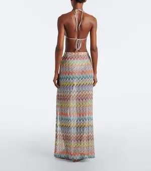 Missoni Zigzag Lame Beach Cover-up