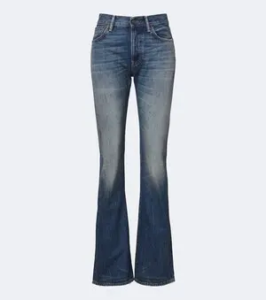 Acne Studios 2009f Faded Bootcut Jeans - Mid Blue