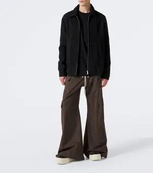 Rick Owens Geobasket Leather High-top Platform Sneakers