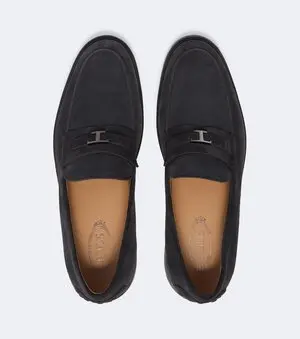TOD'S Suede Penny Loafers